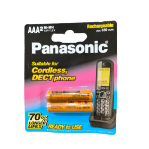 PANASONIC AAA 650MAH - Hamada Electronics